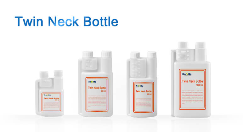 Twin Neck Bottle|Double Neck Bottle|100ml|500ml|1000ml|32 oz|-Xinfuda